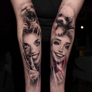 Artista del tatuaje Vasilisa Levart | Moscow | Russia | iNKPPL